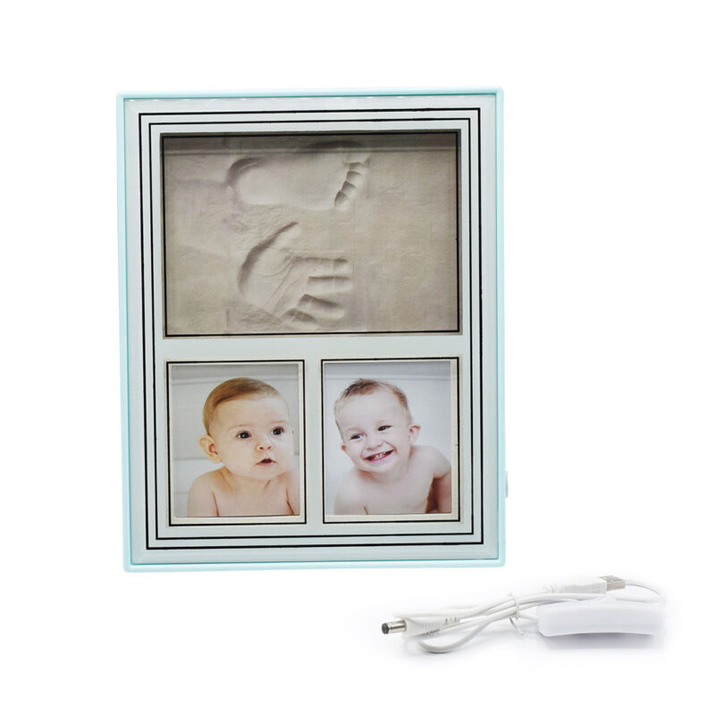 Cadre Photo Enfant Lumineux – Garçon – Bleu - Hadiia